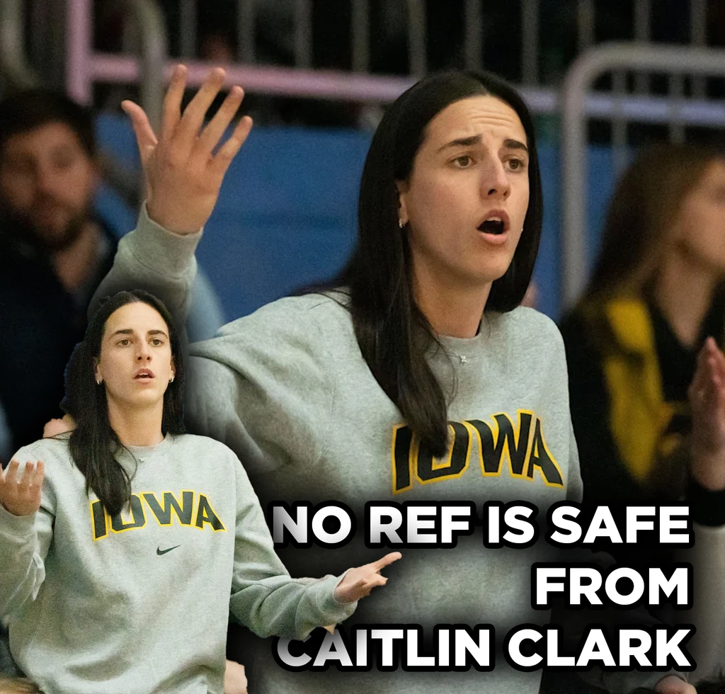 VIDEO: Caitlin Clark's frustrated reaction with refs during Iowa game goes viral (nuna) - News