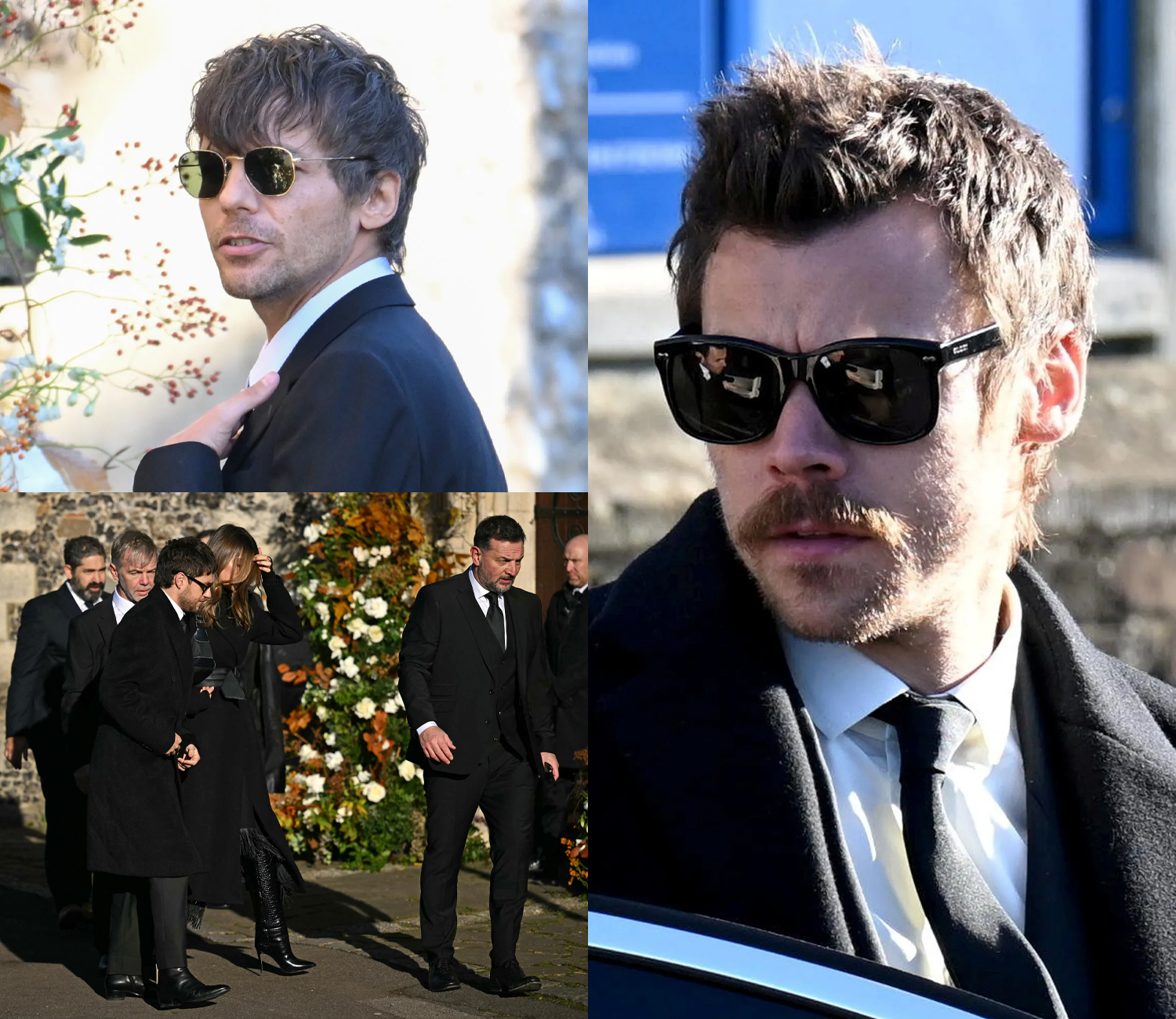 One Direction members emotionally reunite at Liam Payne’s funeral in the UK (nuna) - News