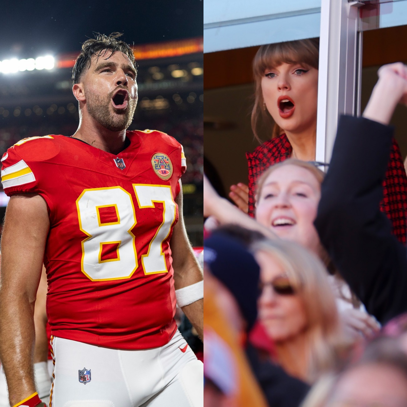Travis Kelce sends girlfriend Taylor Swift wild as he breaks Kansas ...
