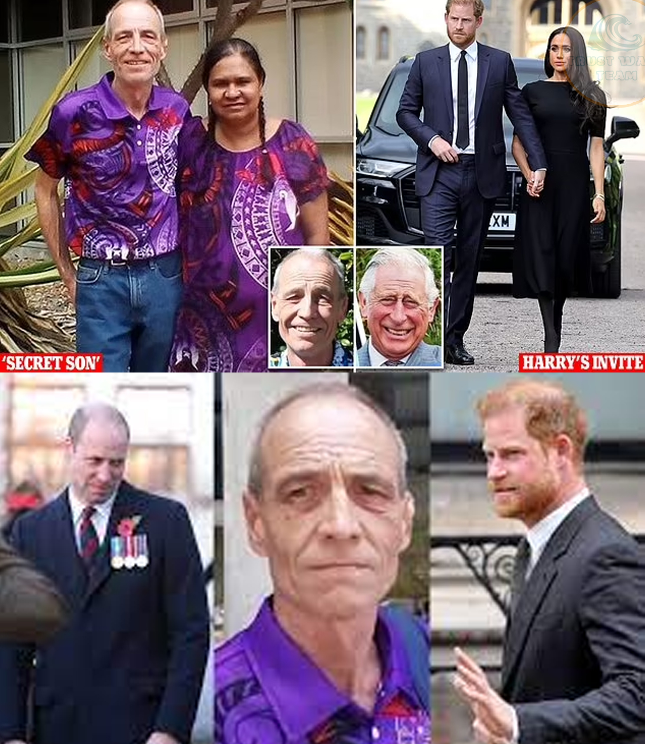 "King Charles’ ‘Secret Aussie Son’ Wants to Meet Prince Harry—Says They ...