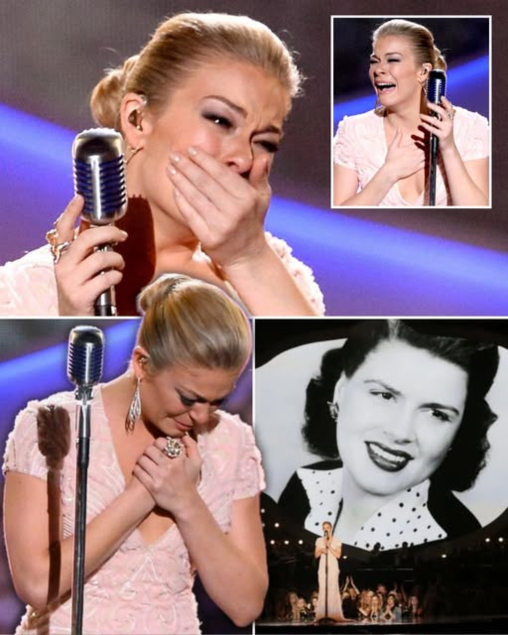 LeAnn Rimes took the stage, and from the very first note, time stood ...