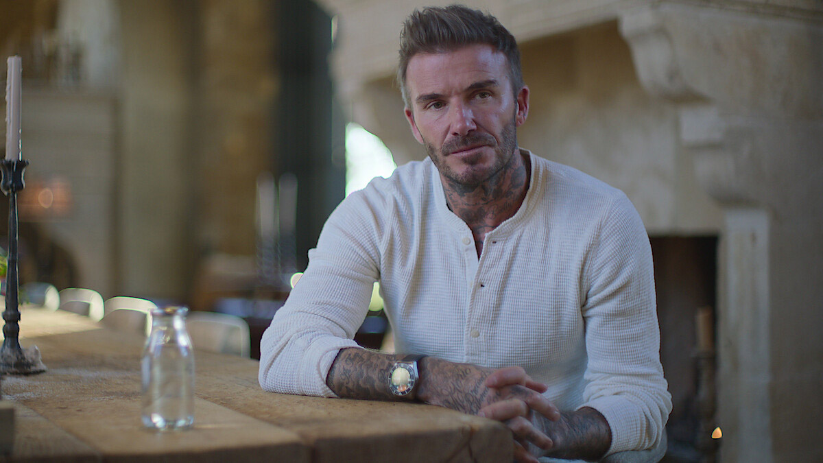 David Beckham is very sincere when telling his whole life story for ...