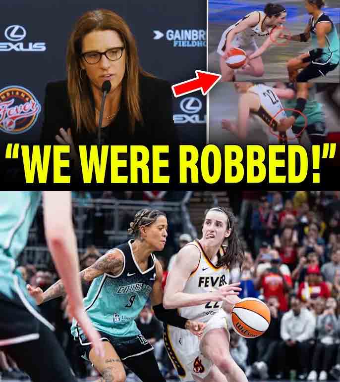 Stephanie White FURIOUS With CORRUPT WNBA Referees After Indiana Fever Was CHEATED & Caitlin ...